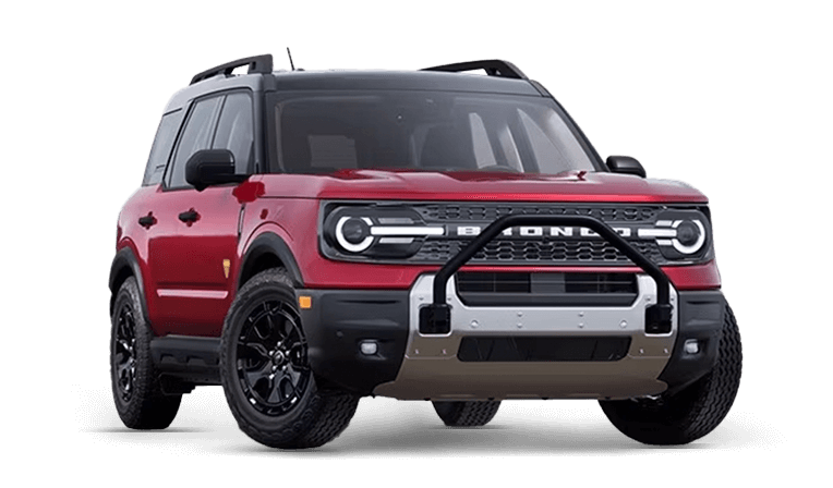 Bronco 4x4 Rojo Y Blanco